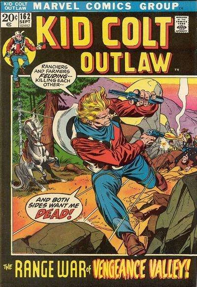 Kid Colt Outlaw Vol 1 162 | Marvel Database | Fandom