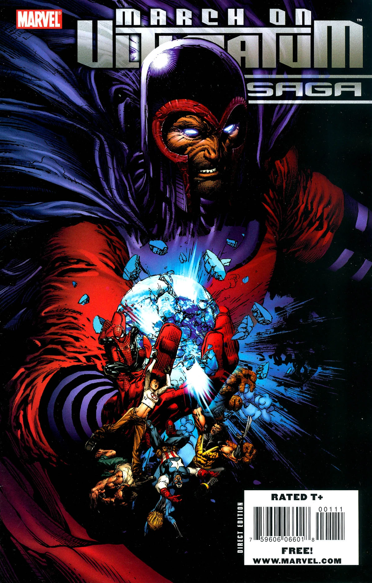 March on Ultimatum Saga Vol 1 1 | Marvel Database | Fandom