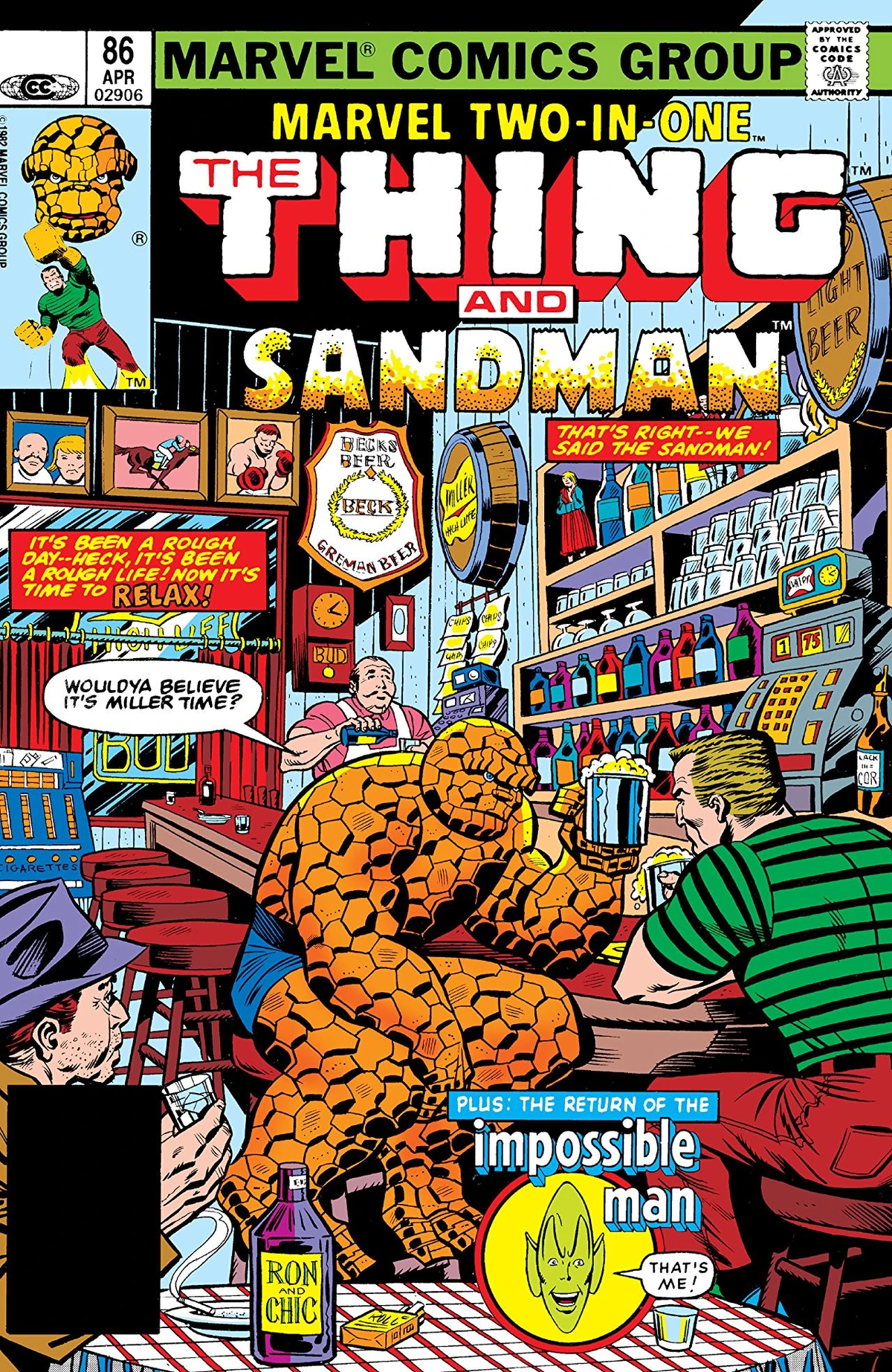 Marvel Two-In-One Vol 1 86 | Marvel Database | Fandom