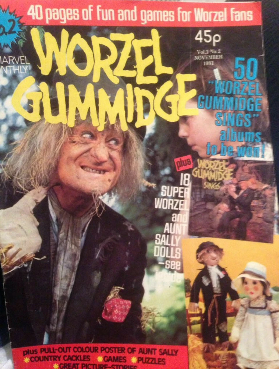 Worzel Gummidge Vol 1 2 | Marvel Database | Fandom