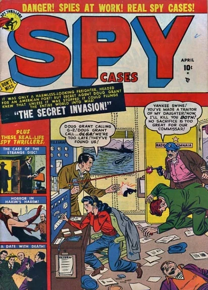 Spy Cases Vol 1 4 | Marvel Database | Fandom