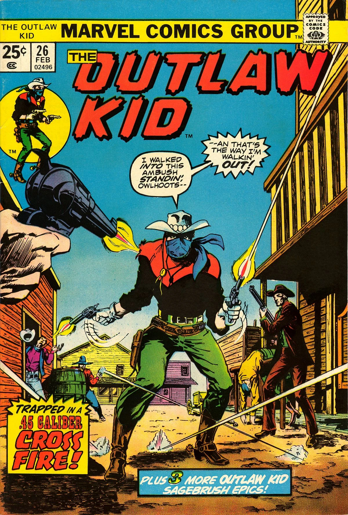Outlaw Kid Vol 2 26 | Marvel Database | Fandom