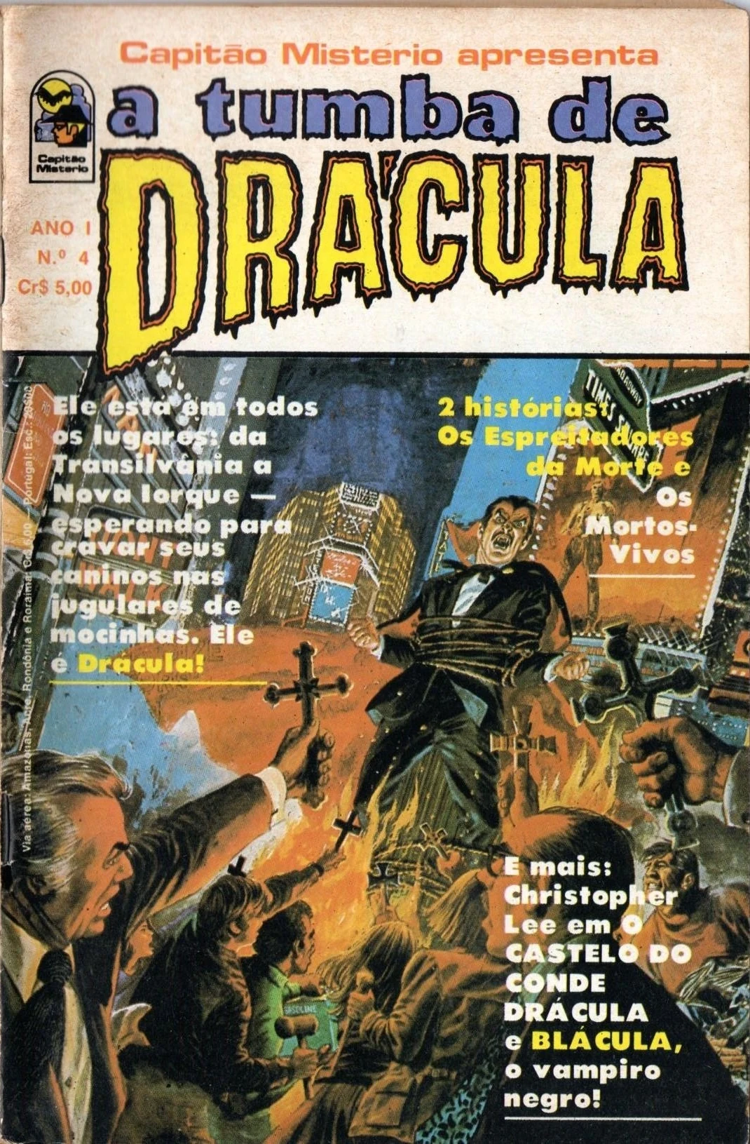 Captain Mystery Presents Count Dracula (BR) Vol 1 4 | Marvel Database ...