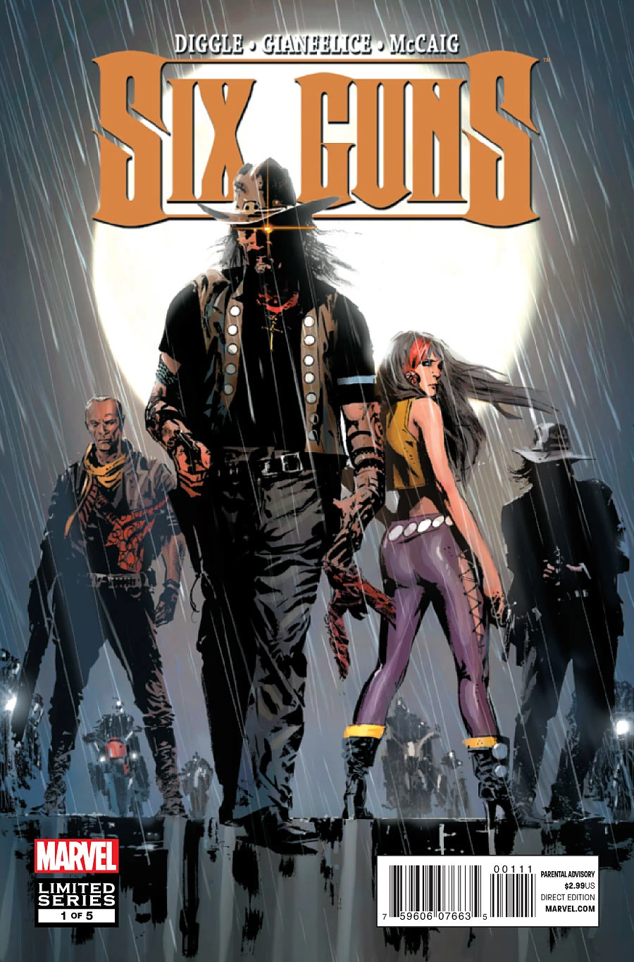 Six Guns Vol 1 (2012) | Marvel Database | Fandom