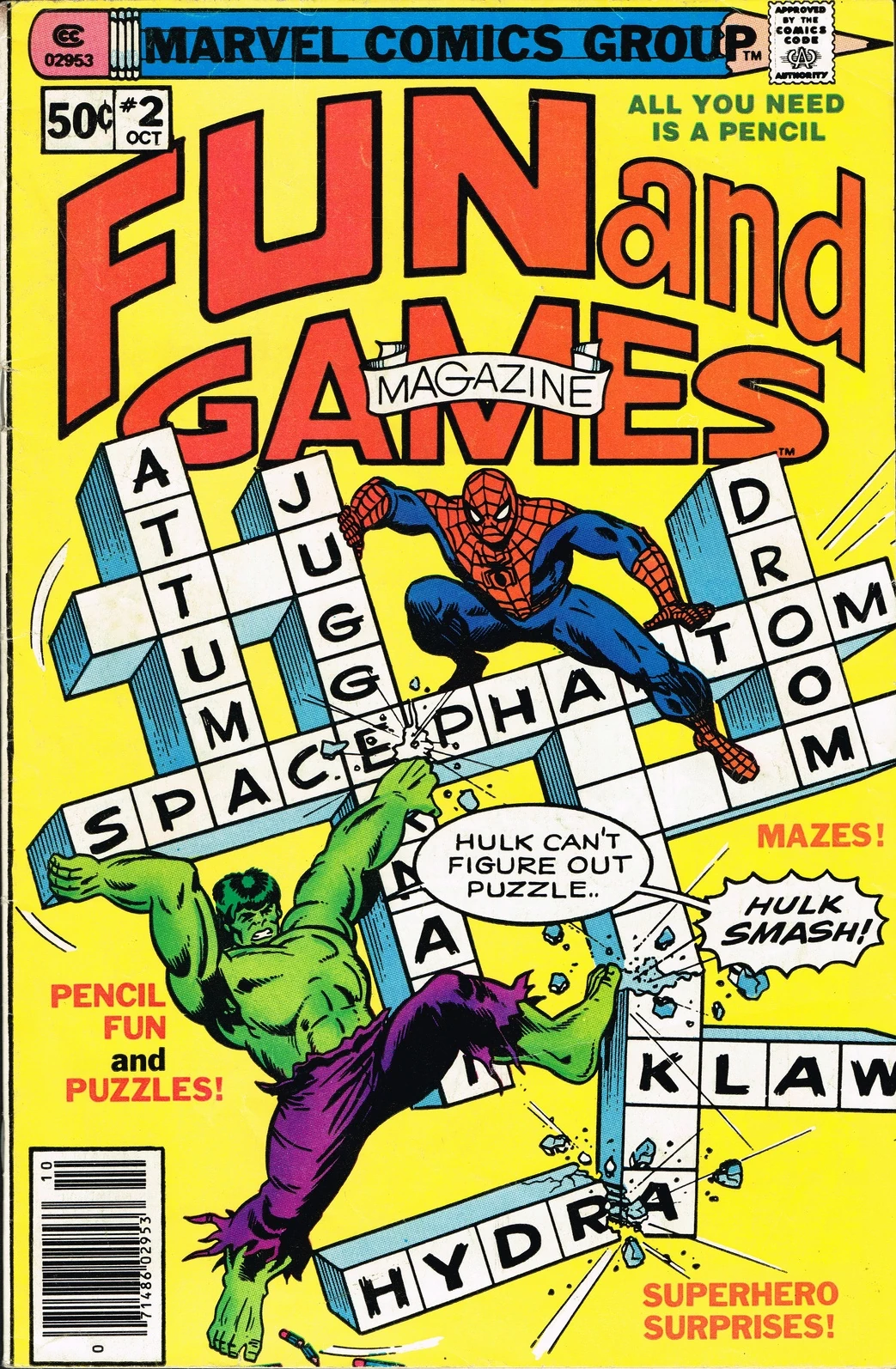 Fun and Games Magazine Vol 1 2 | Marvel Database | Fandom