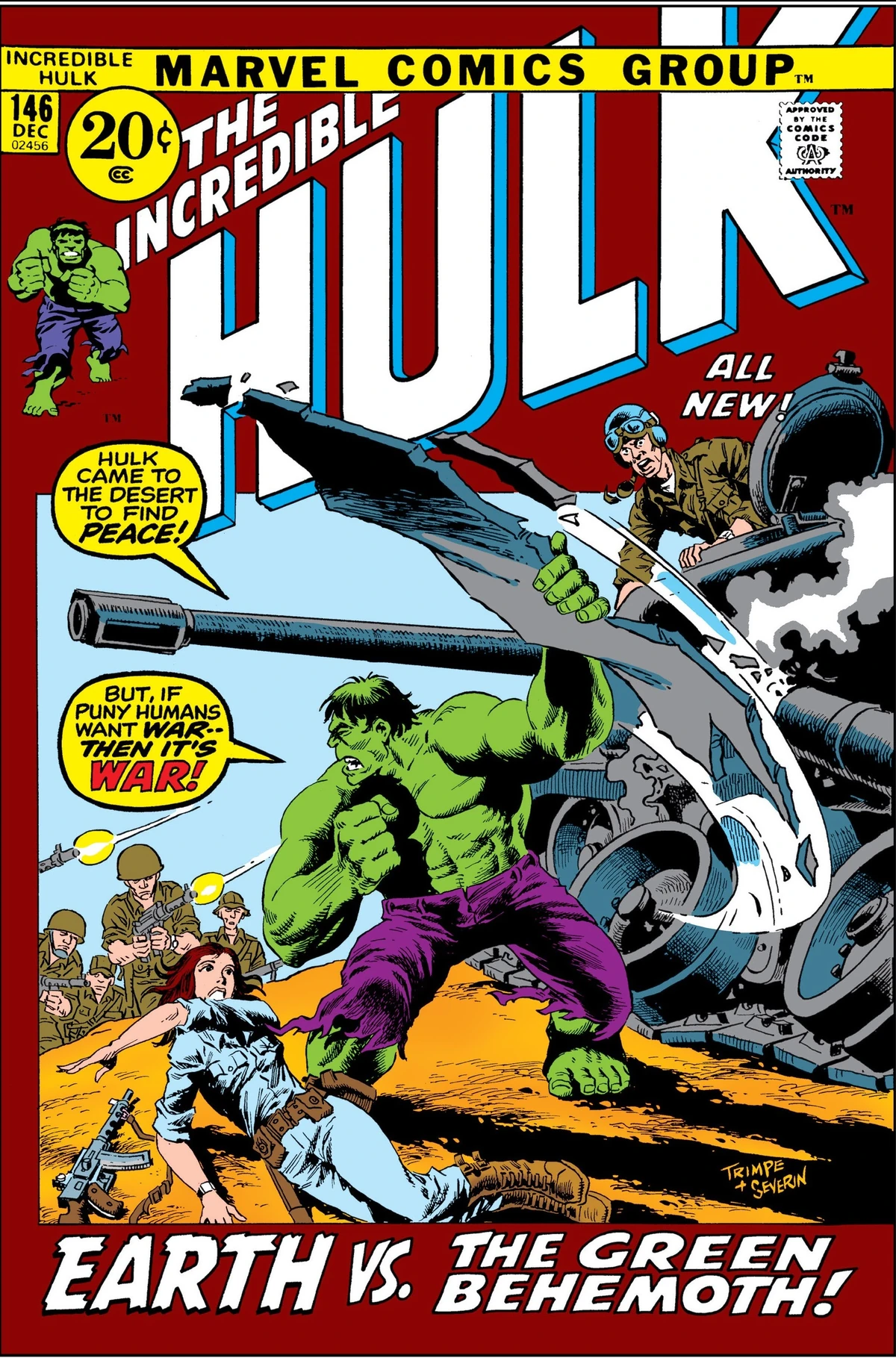 Incredible Hulk Vol 1 146 | Marvel Database | Fandom