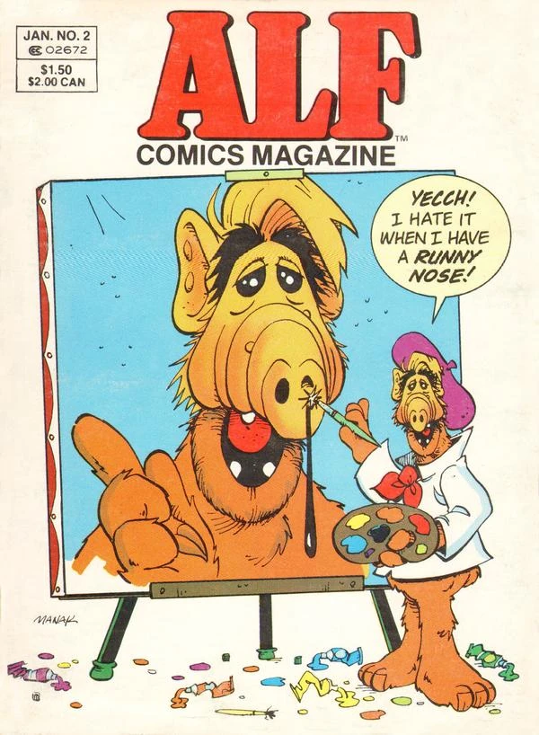Alf Comics Magazine Vol 1 2 | Marvel Database | Fandom