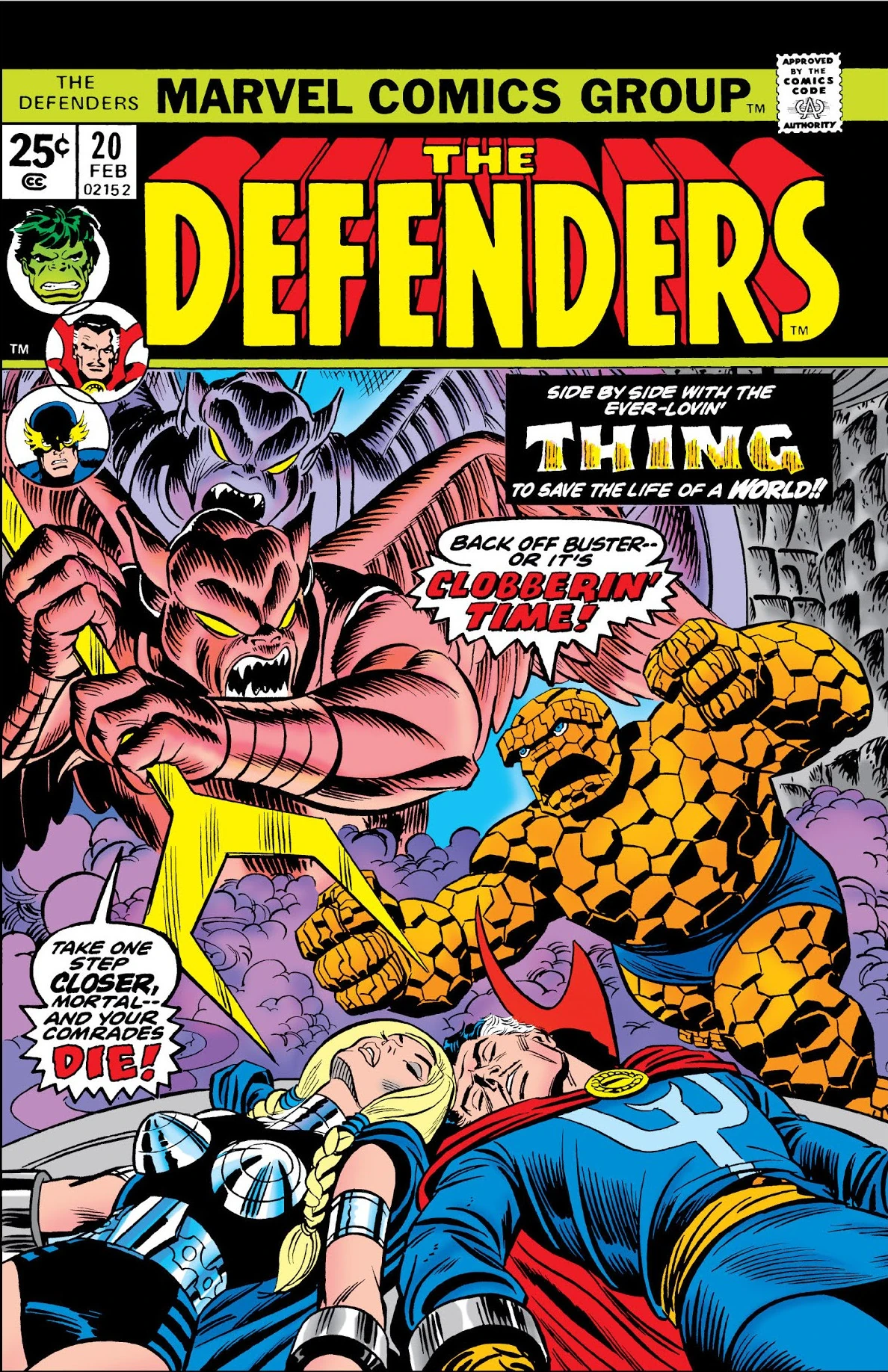 Defenders Vol 1 20 | Marvel Database | Fandom