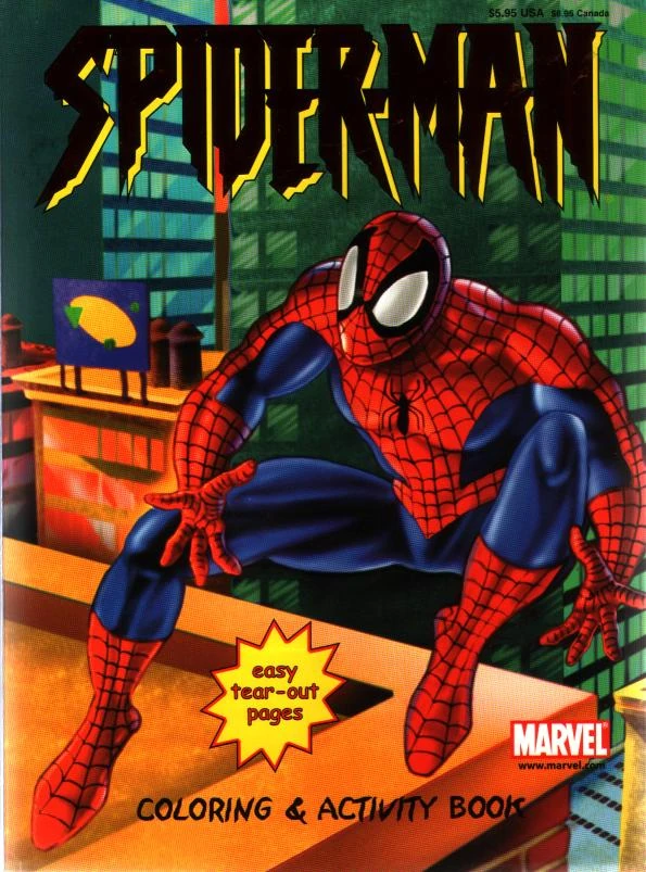 Spider-Man Coloring & Activity Book 4503-1 | Marvel Database | Fandom