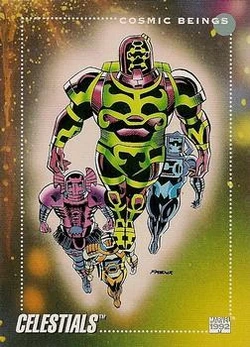 Celestials Marvel List