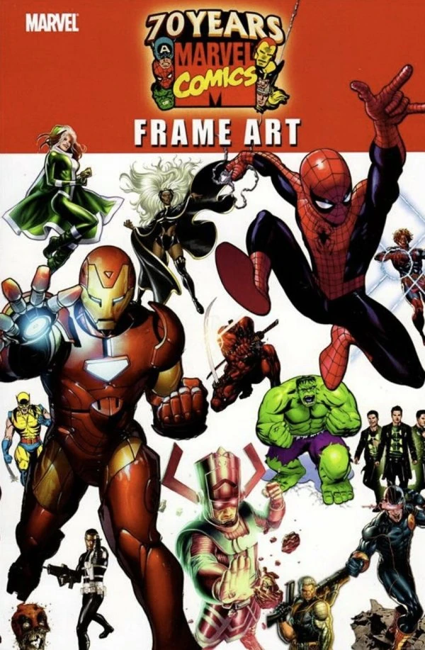 Marvel 70th Anniversary Frame Art Comic Vol 1 (2010) | Marvel Database ...
