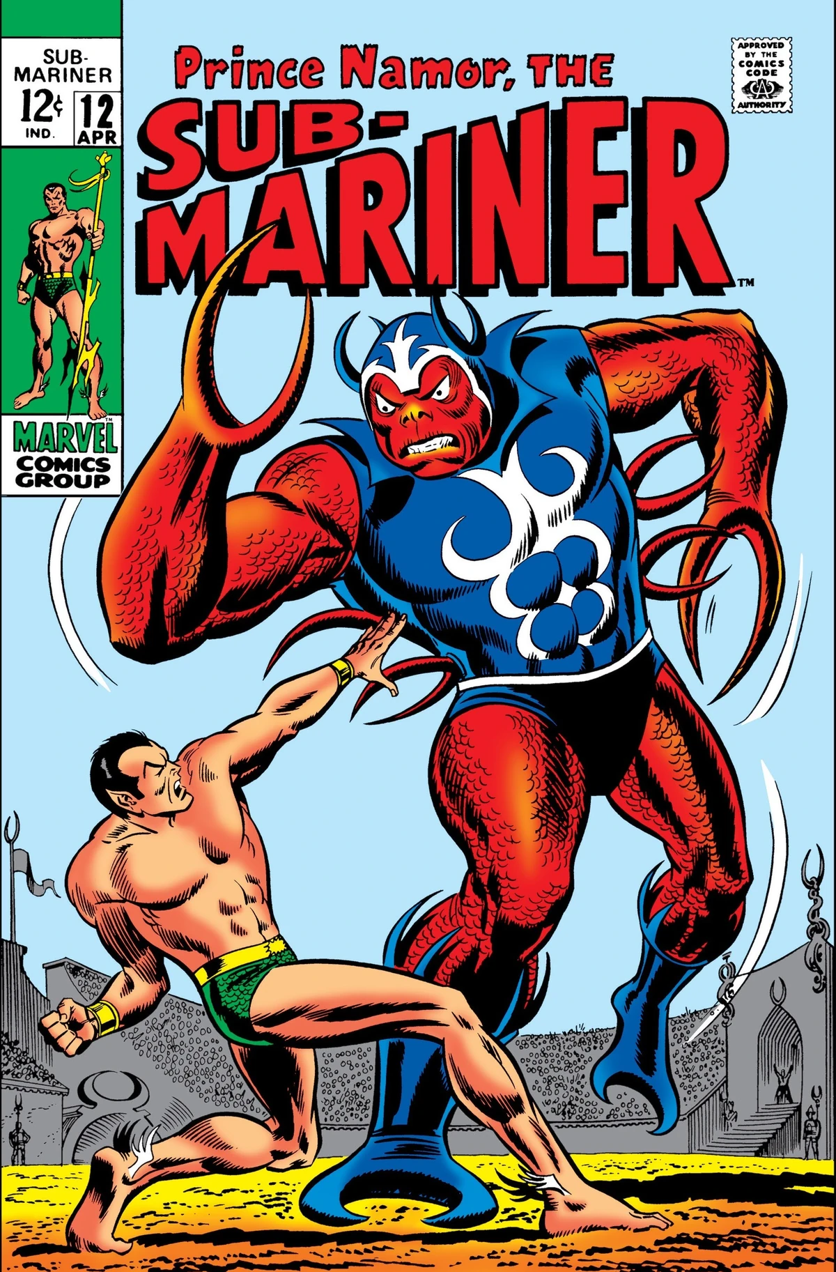 Sub-Mariner Vol 2 12 | Marvel Database | Fandom