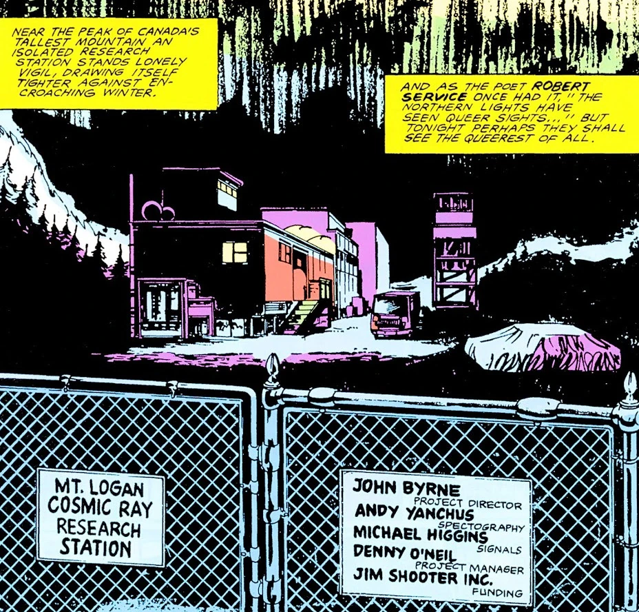 Mount Logan Cosmic Ray Research Station | Marvel Database | Fandom