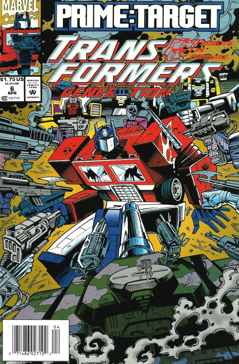 Transformers: Generation 2 Vol 1 6 | Marvel Database | Fandom