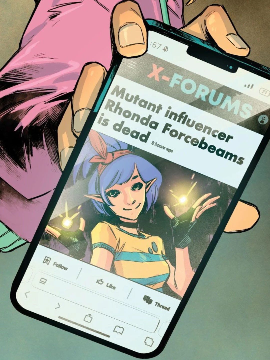 Rhonda Forcebeams (Earth-616) | Marvel Database | Fandom