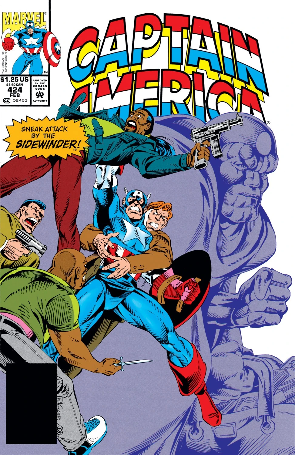 Captain America Vol 1 424 | Marvel Database | Fandom