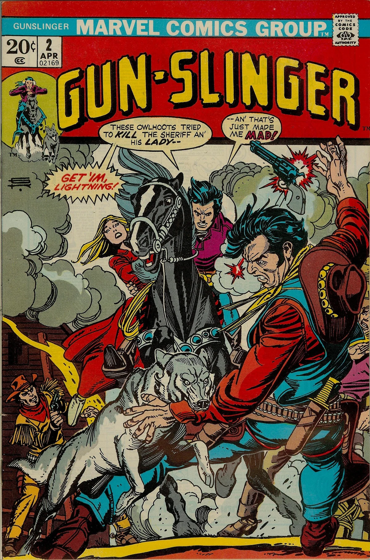 Gun-Slinger Vol 1 2 | Marvel Database | Fandom