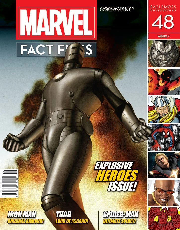 Marvel Fact Files Vol 1 48 | Marvel Database | Fandom