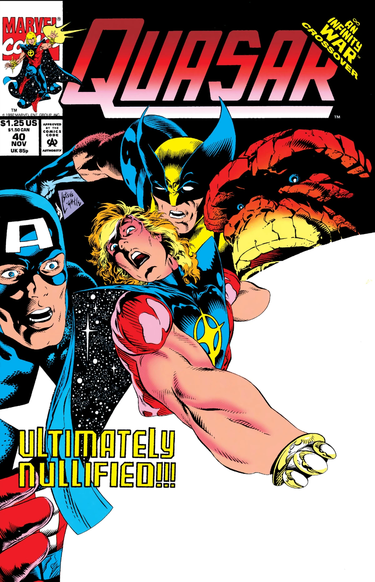 Quasar Vol 1 40 | Marvel Database | Fandom