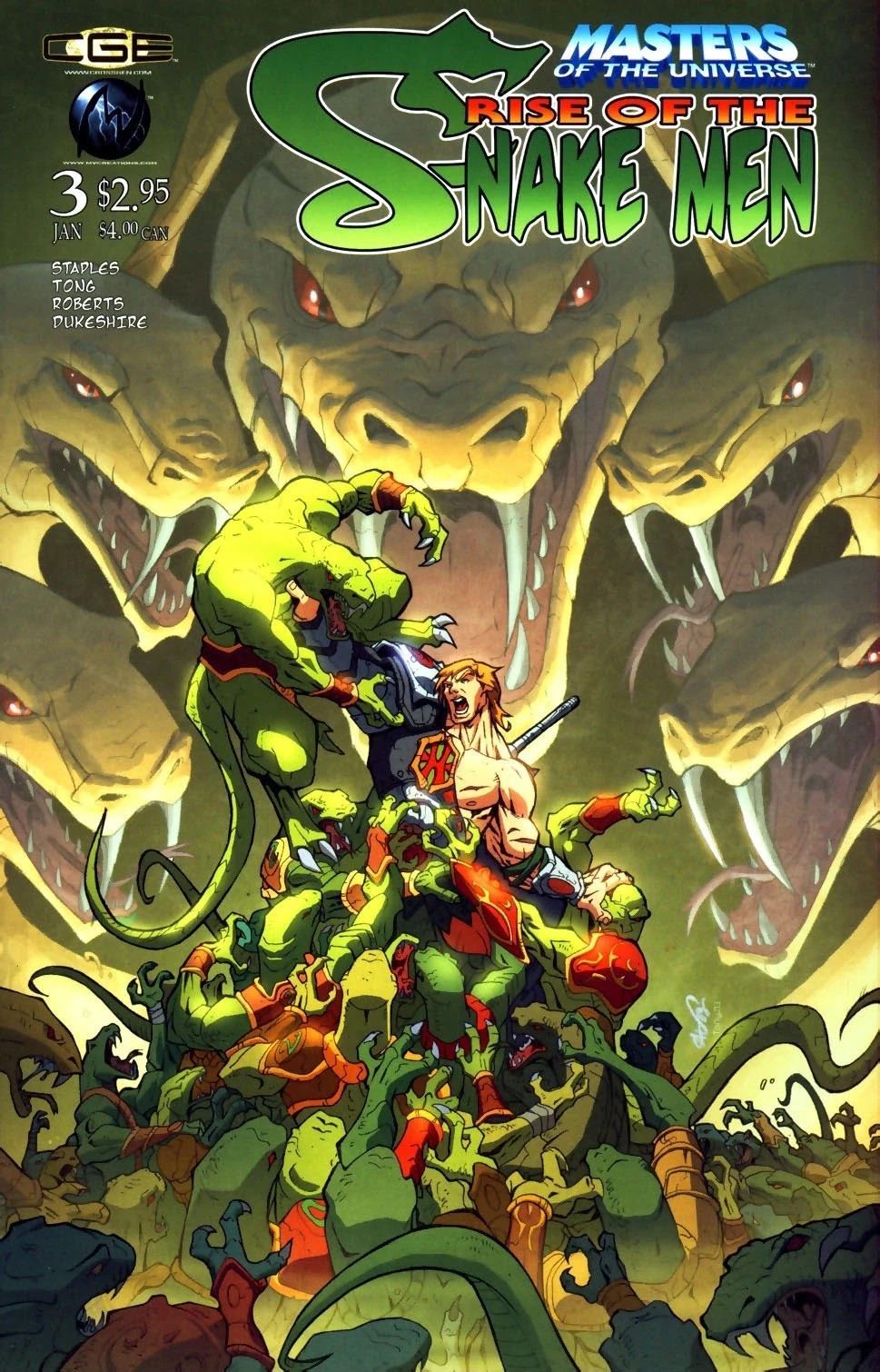 Masters of the Universe: Rise of the Snake Men Vol 1 3 | Marvel ...