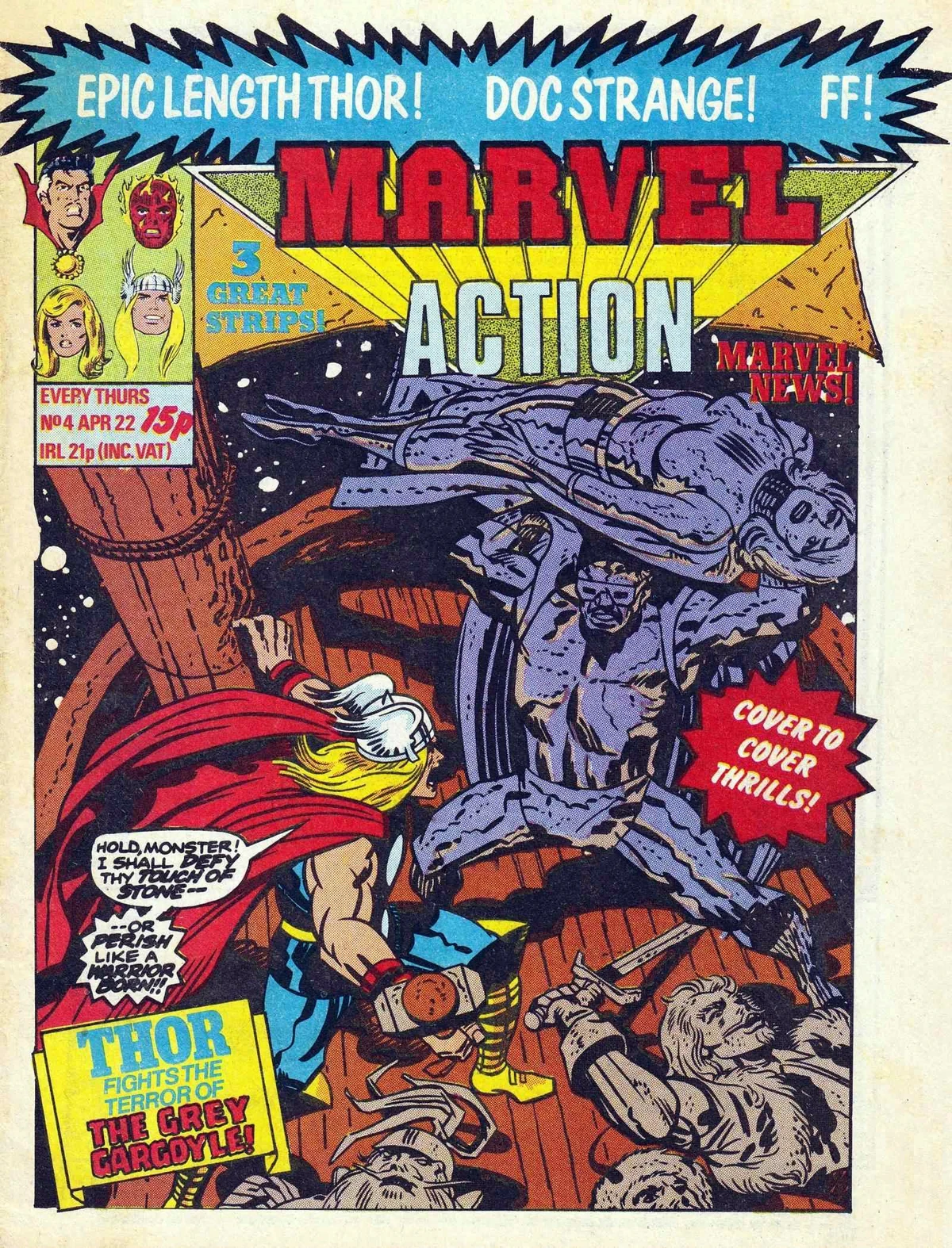 Marvel Action (UK) Vol 1 4 | Marvel Database | Fandom