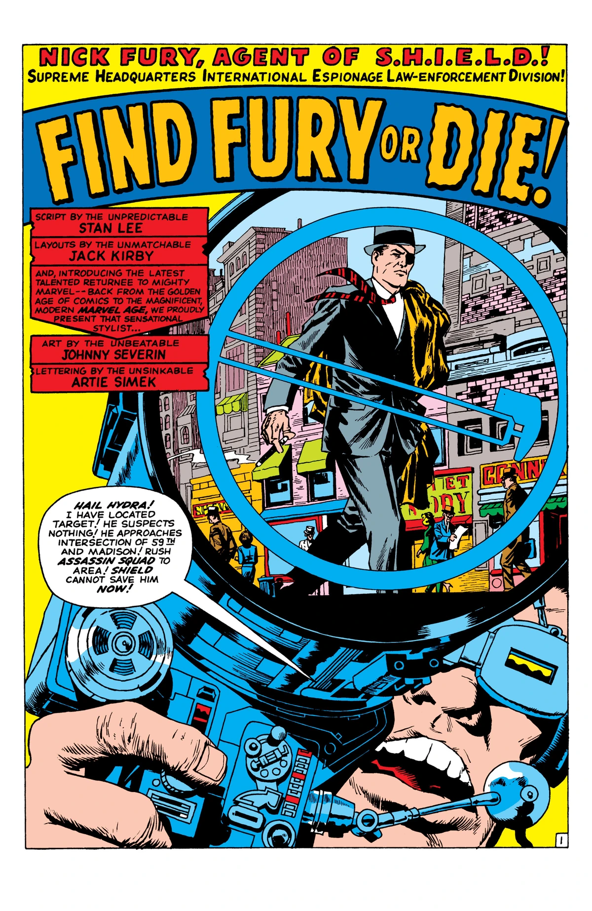Category:Nicholas Fury (Earth-616) from Strange Tales Vol 1 136 001.jpg ...