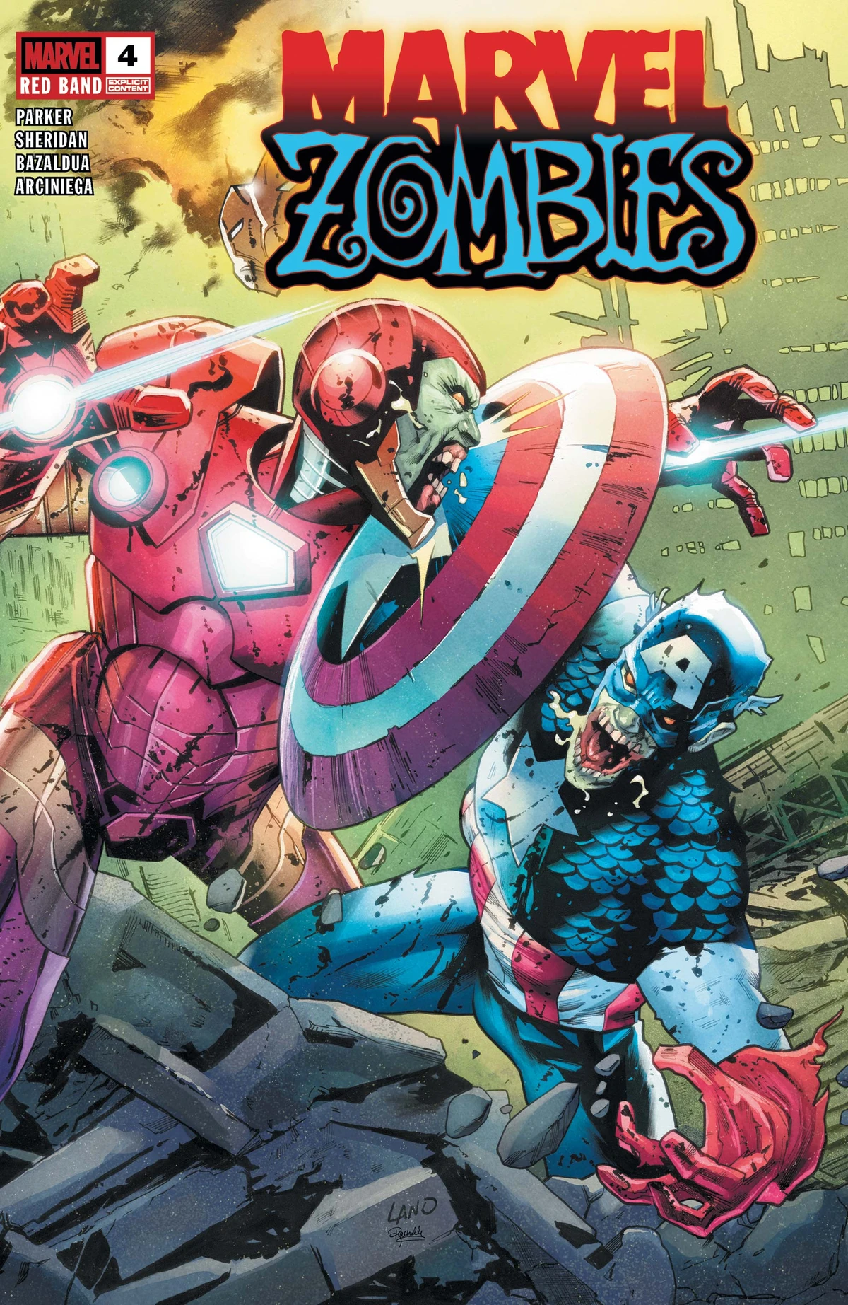 Marvel Zombies: Red Band Vol 1 4 | Marvel Database | Fandom