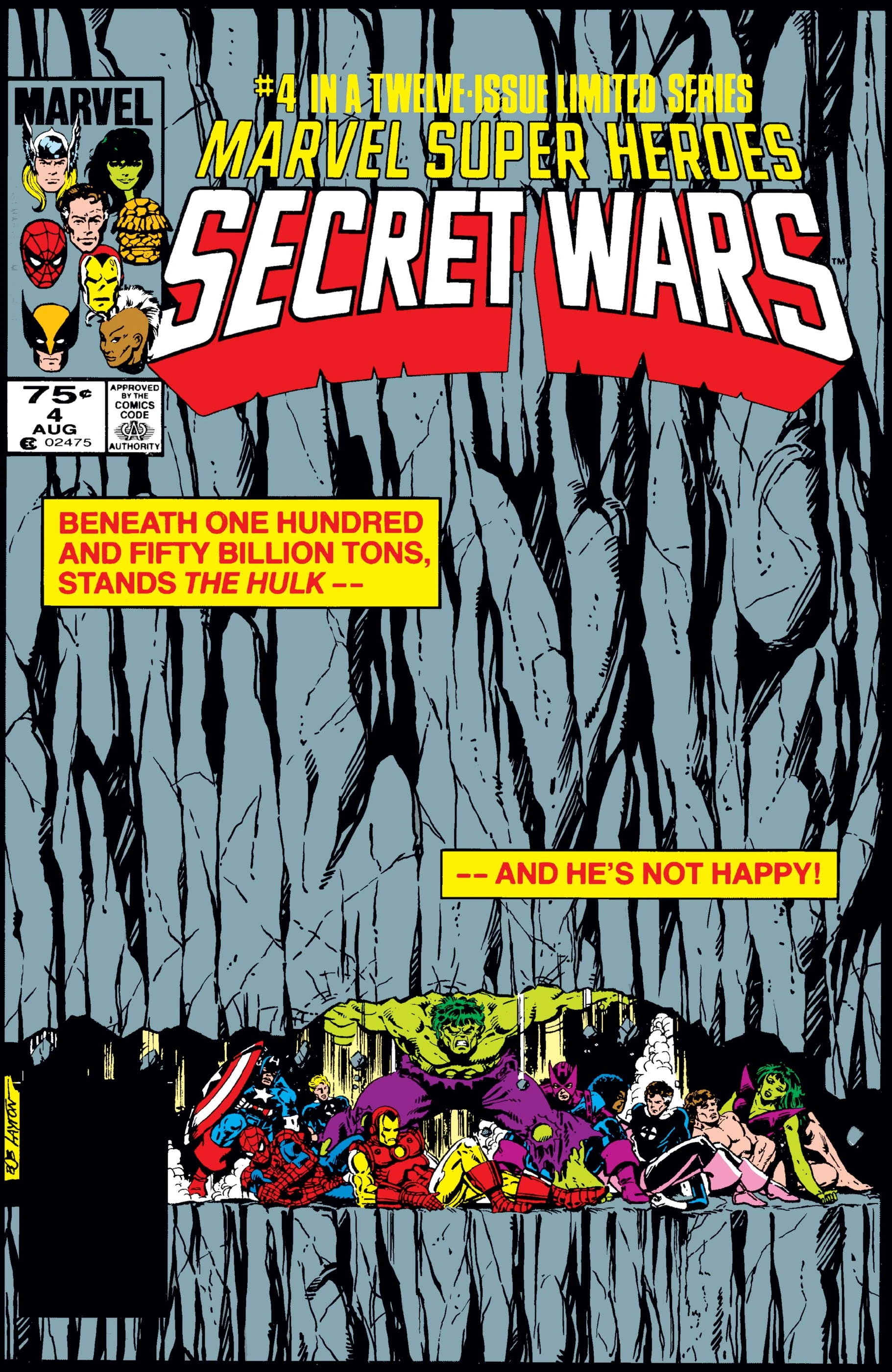 Marvel Super Heroes Secret Wars Vol 1 4 | Marvel Database | Fandom