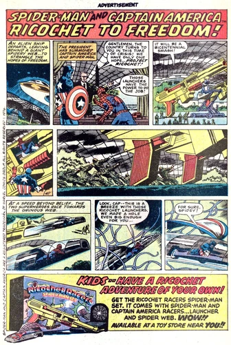Marvel Ricochet Racer Ads Vol 1 1 | Marvel Database | Fandom