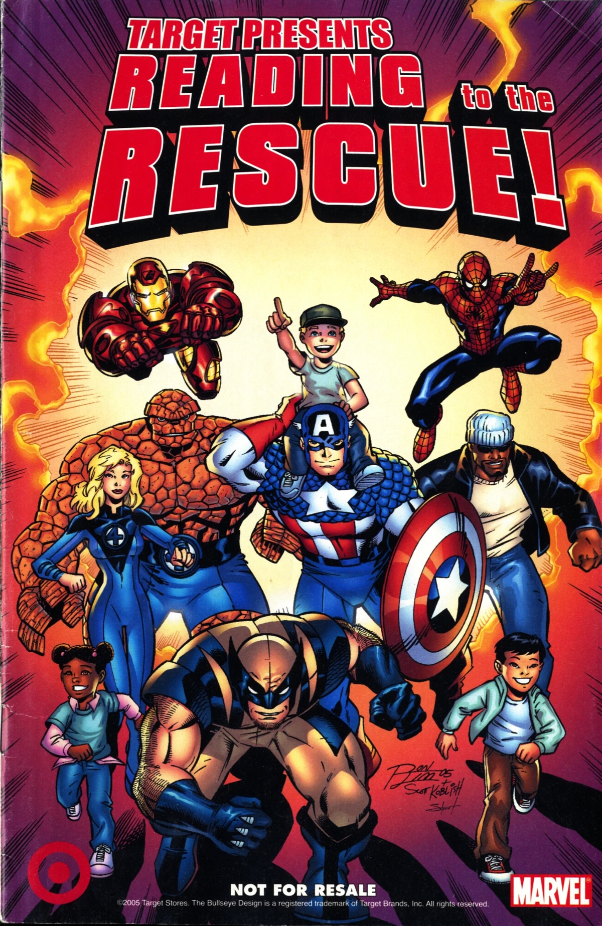Target Presents: Reading to the Rescue! Vol 1 3 | Marvel Database | Fandom