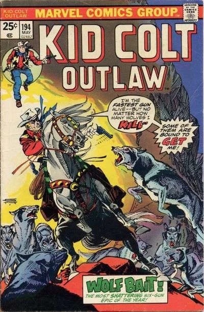 Kid Colt Outlaw Vol 1 194 | Marvel Database | Fandom