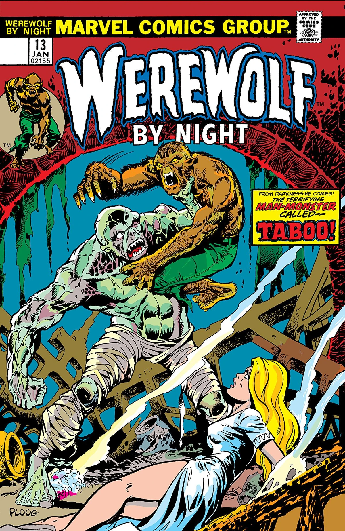 Werewolf by Night Vol 1 13 | Marvel Database | Fandom