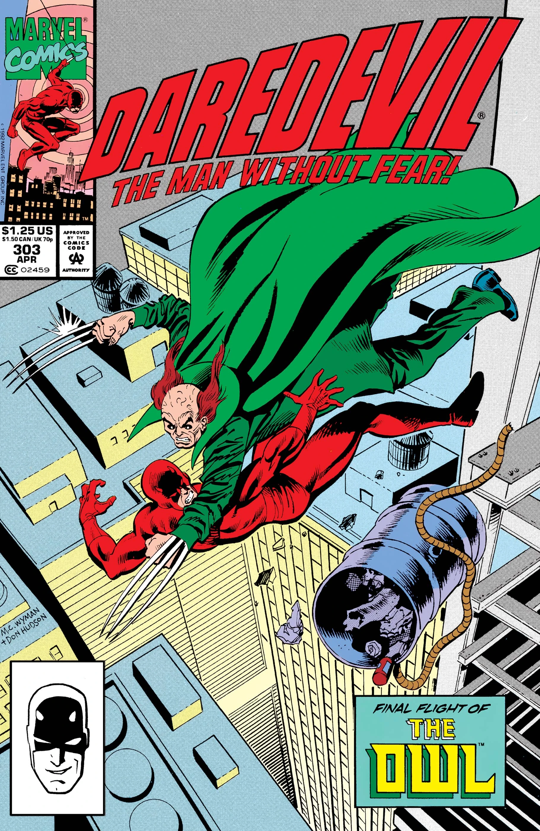 Daredevil Vol 1 303 | Marvel Database | Fandom
