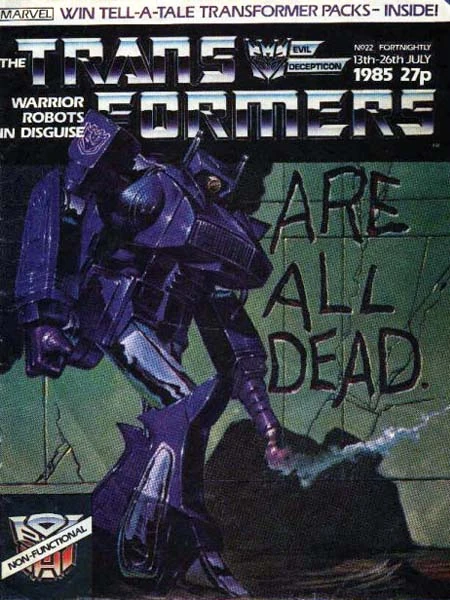 Transformers (UK) Vol 1 22 | Marvel Database | Fandom