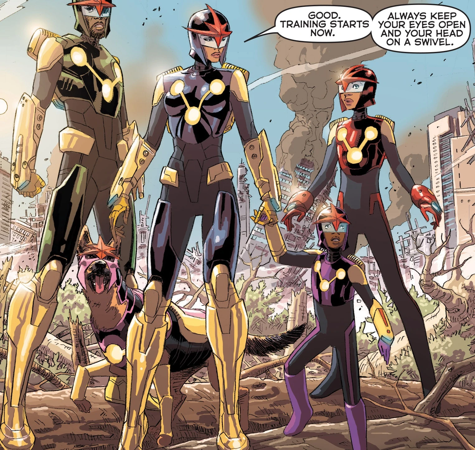 nova corps marvel database