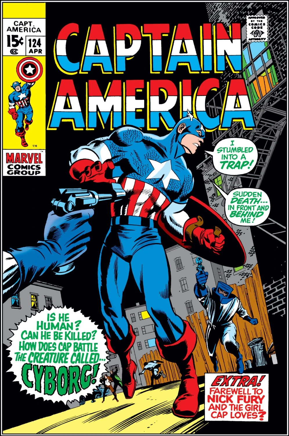 Captain America Vol 1 124 | Marvel Database | Fandom
