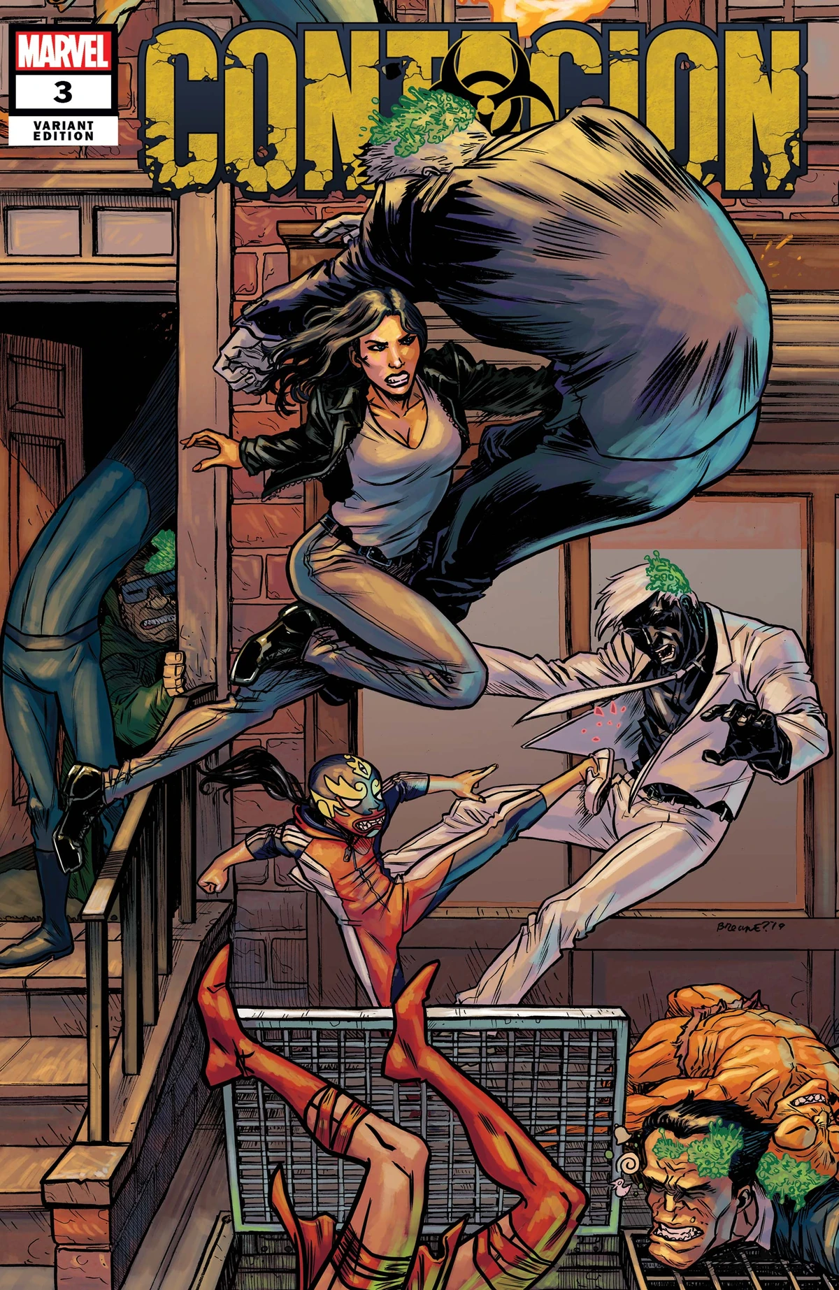 Contagion Vol 1 3 | Marvel Database | Fandom