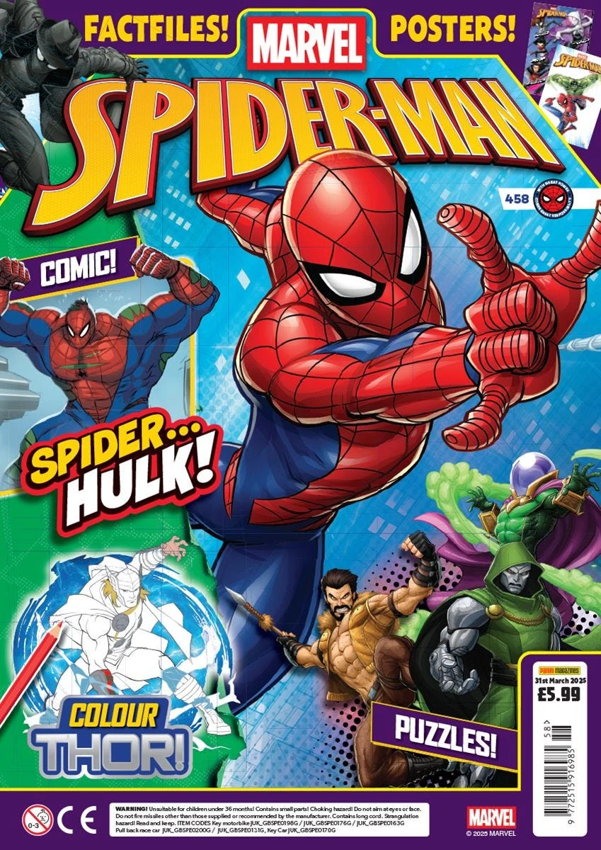 Spider-Man Magazine (UK) Vol 1 458 | Marvel Database | Fandom