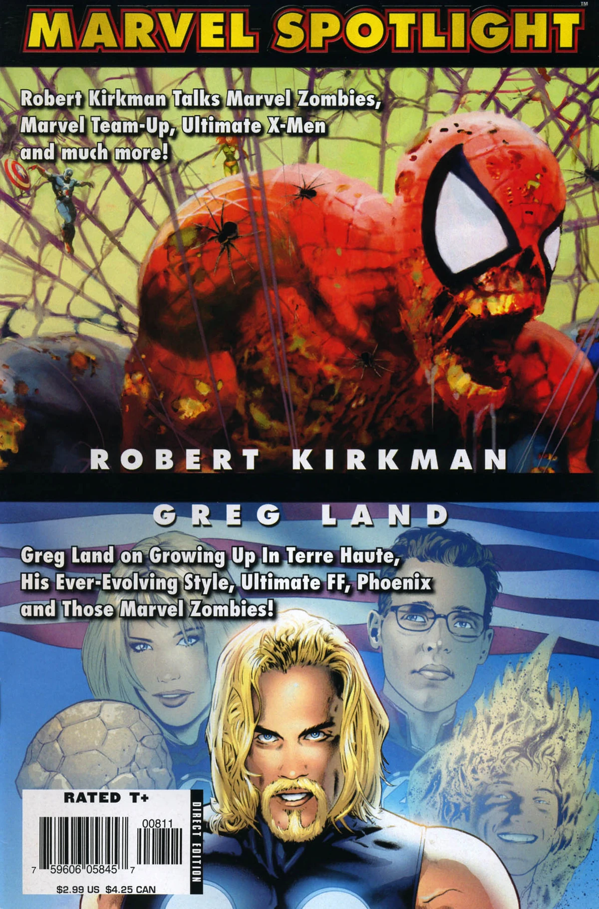 Marvel Spotlight: Robert Kirkman/Greg Land Vol 1 1 | Marvel Database ...