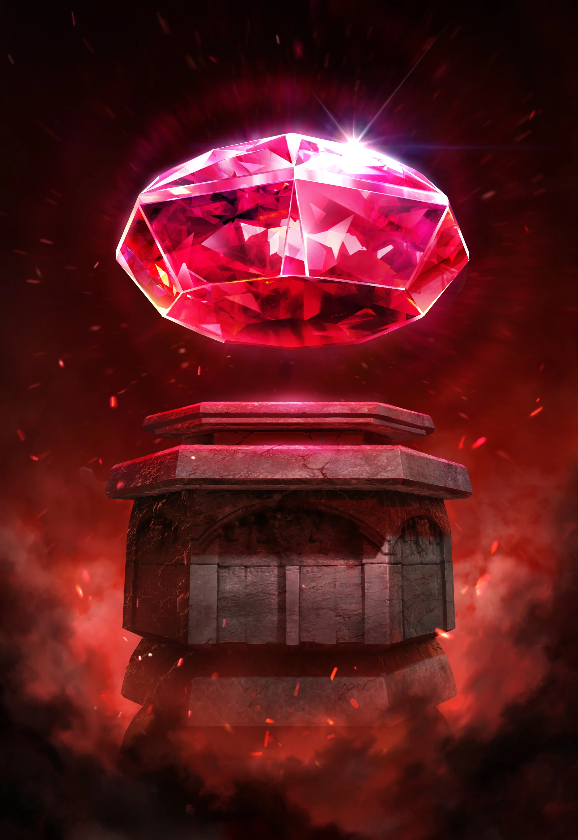 Crimson Gem Of Cyttorak