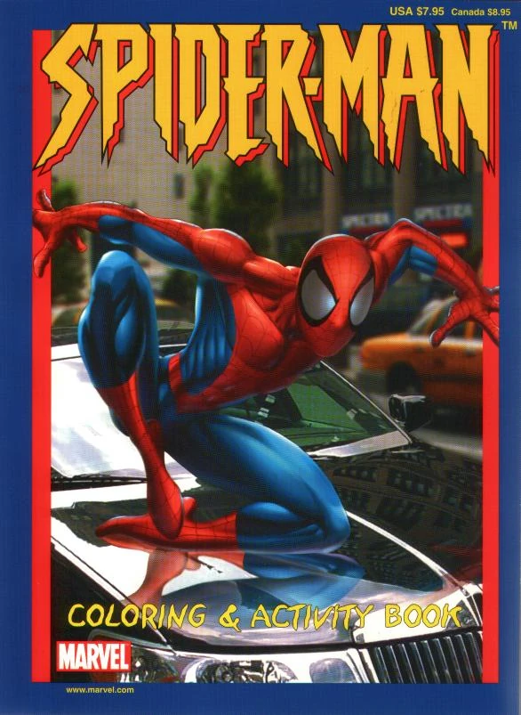 Spider-Man Coloring & Activity Book 4502-1 | Marvel Database | Fandom