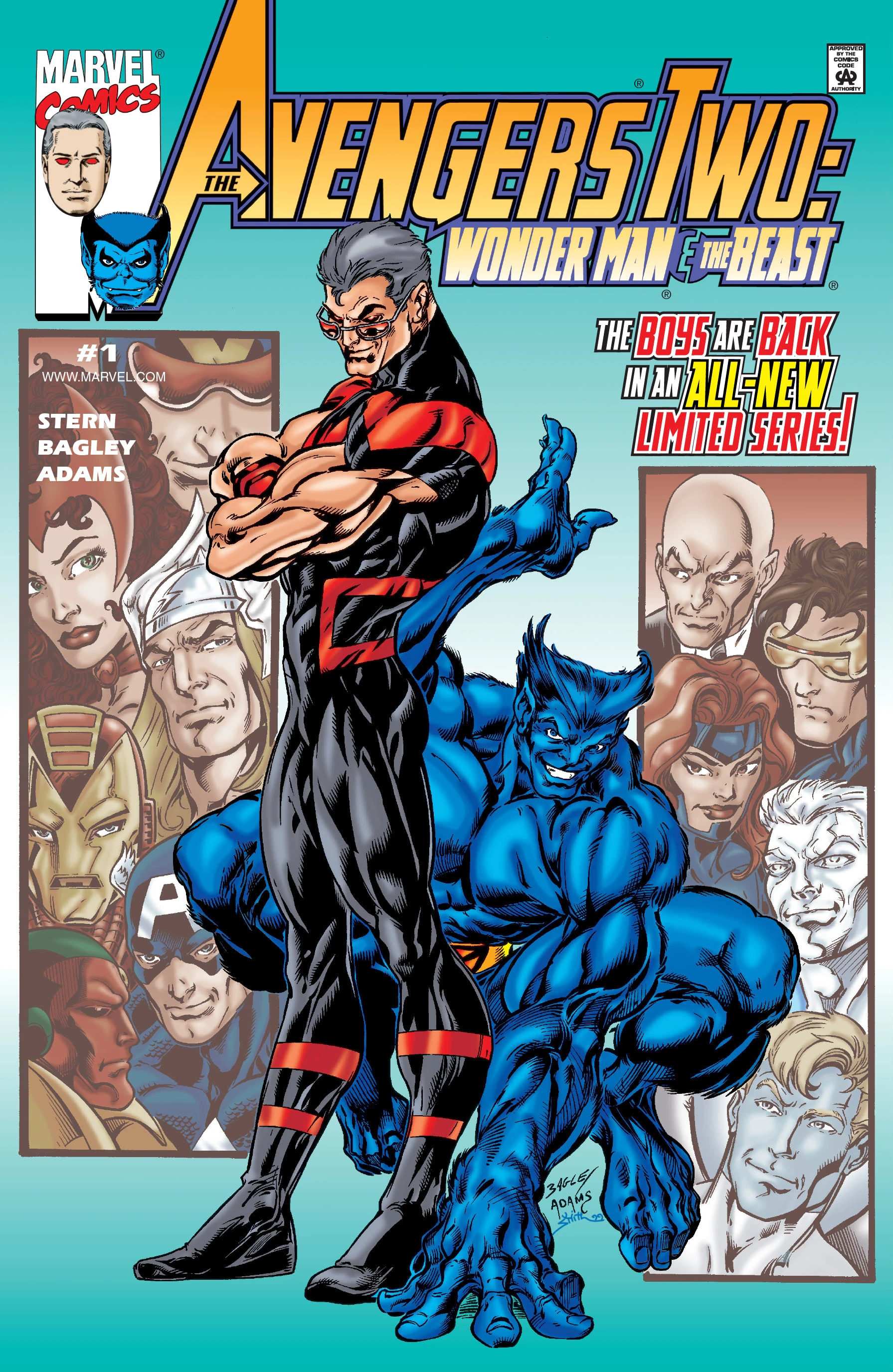 Avengers Two: Wonder Man & Beast Vol 1 (2000) | Marvel Database | Fandom