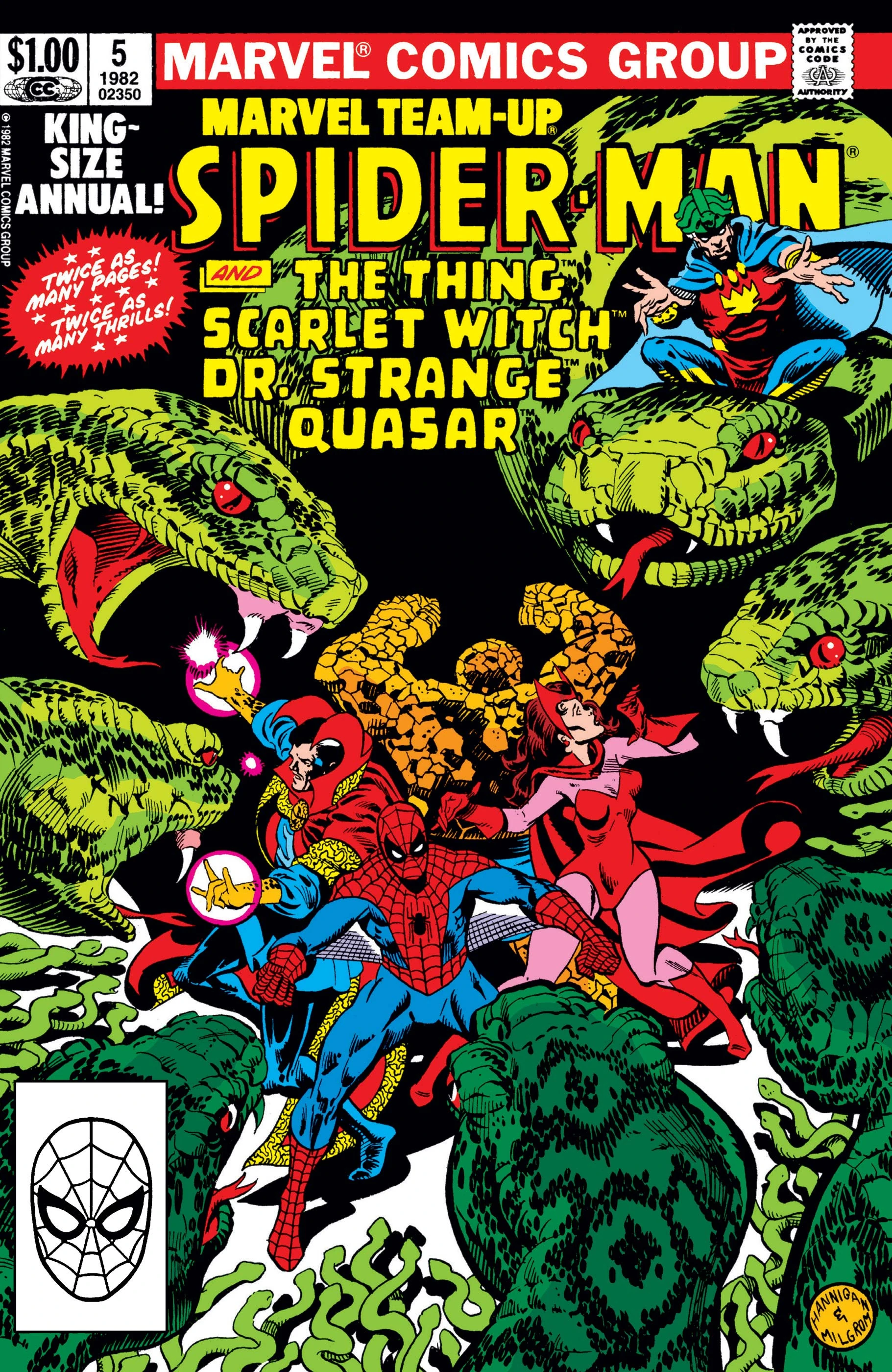 Marvel Team-Up Annual Vol 1 5 | Marvel Database | Fandom
