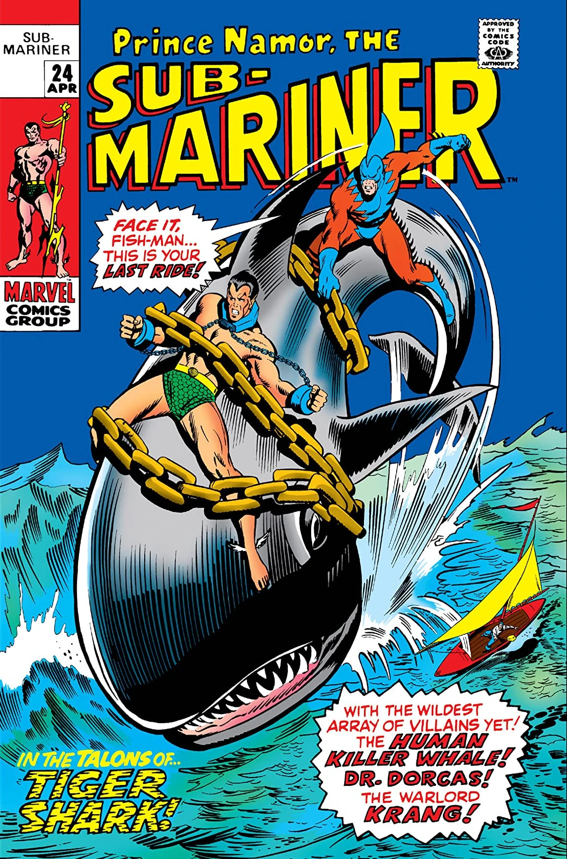 Sub-Mariner Vol 2 24 | Marvel Database | Fandom