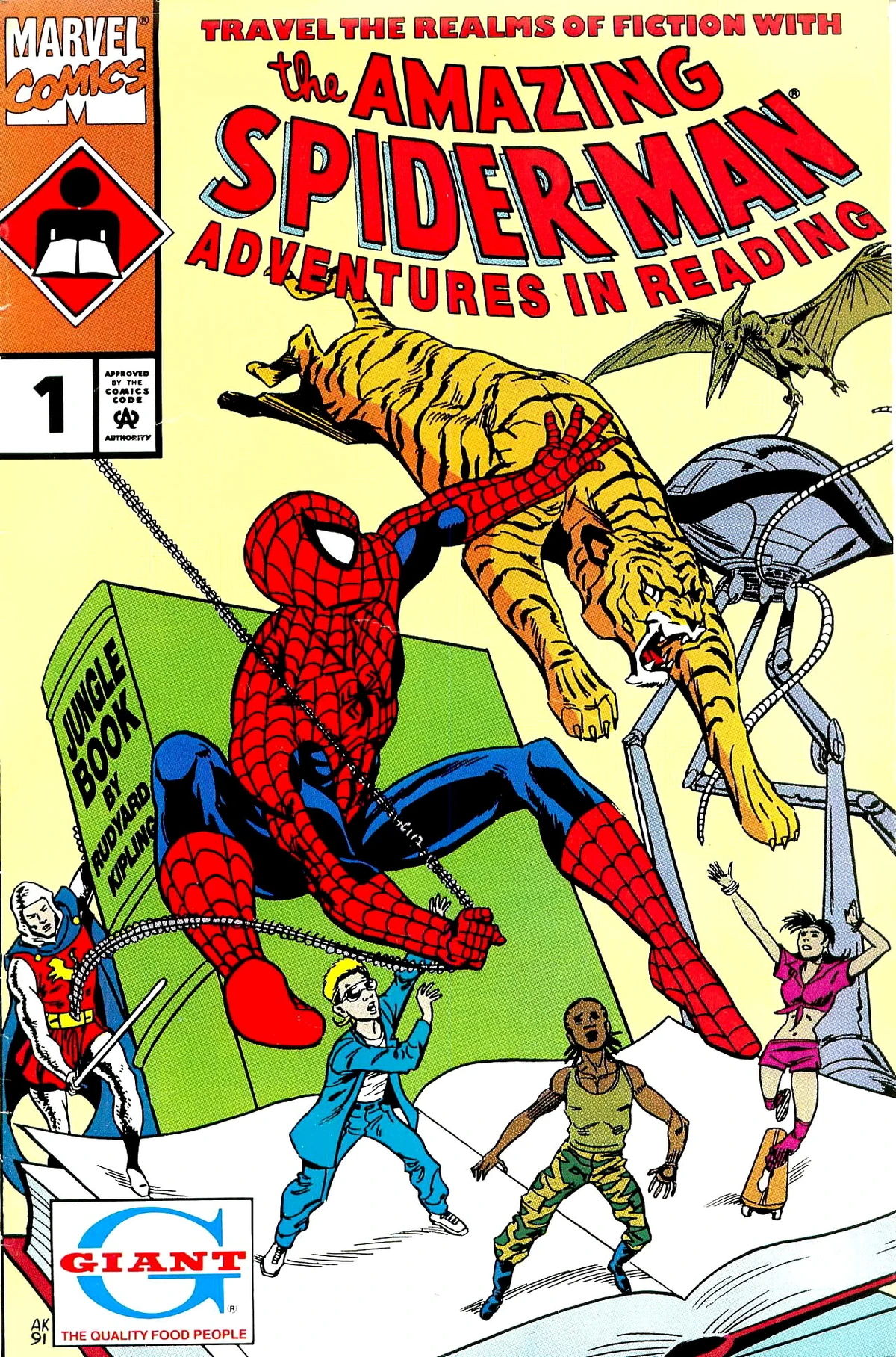 Adventures in Reading Starring the Amazing Spider-Man Vol 2 (1991 ...