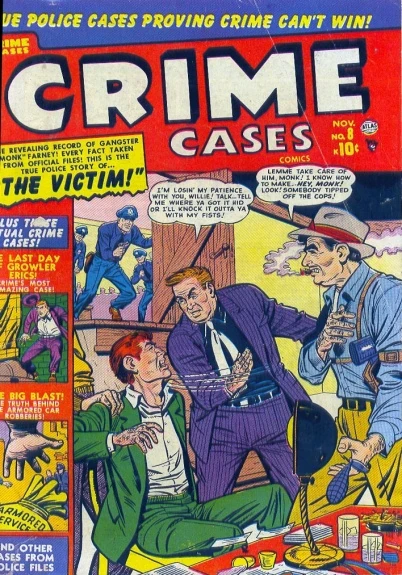 Crime Cases Comics Vol 1 8 | Marvel Database | Fandom