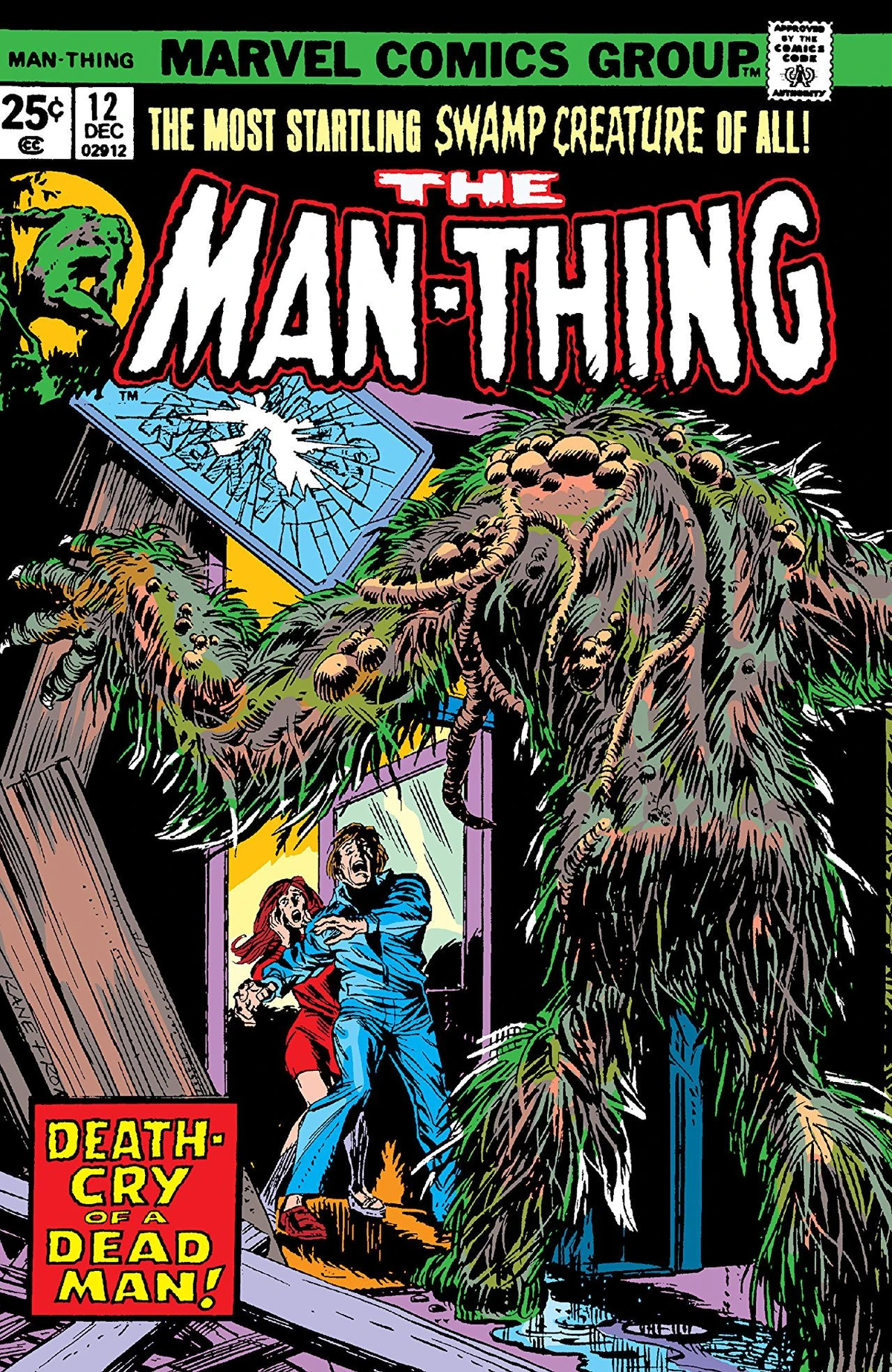 Man-Thing Vol 1 12 | Marvel Database | Fandom