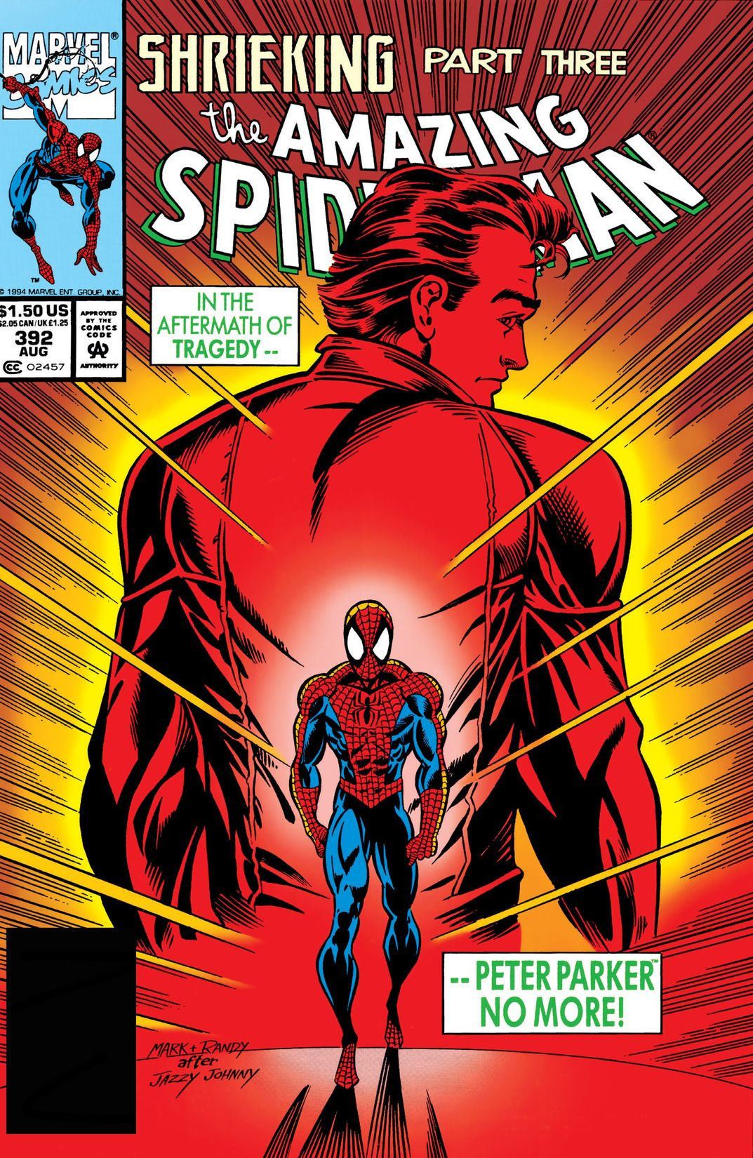 Amazing Spider-Man Vol 1 392 | Marvel Database | Fandom