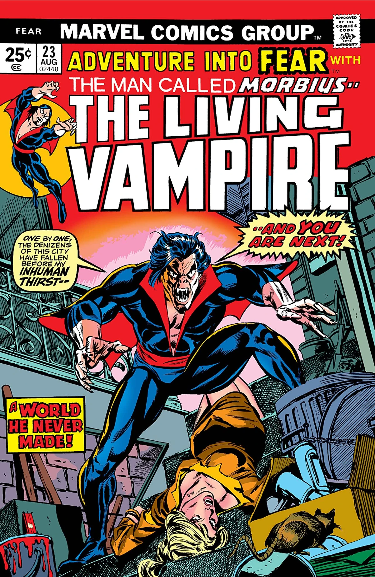 Fear Vol 1 23 | Marvel Database | Fandom