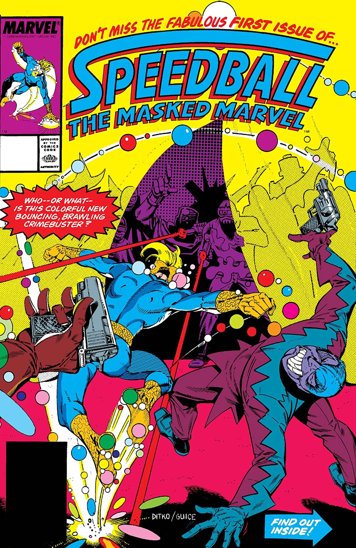 Speedball Comic Books | Marvel Database | Fandom